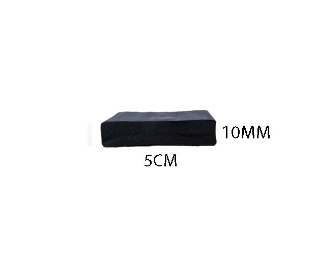 Guarnição Perfil Esponja 50 x 13 Mm - Jacaré Borrachas